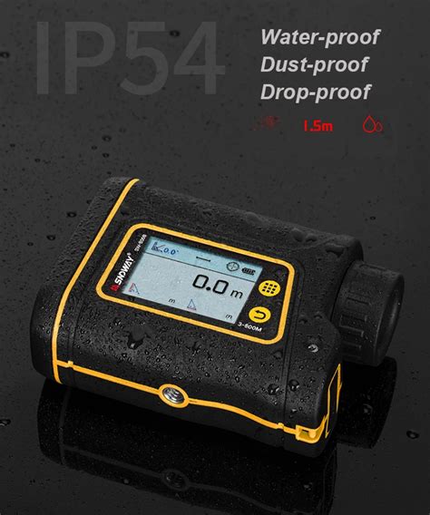 Sndway Sw 800b 거리 높이 속도 면적 측정기 망원경 레이저 거리 측정기 800m