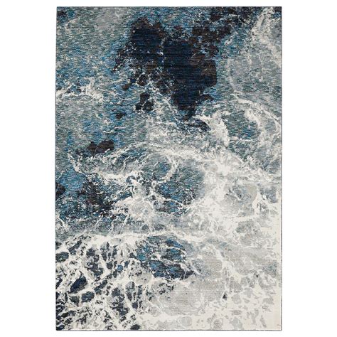 Oriental Weavers Evolution Durango 962a 110 X 32 Blue Scatter Rug