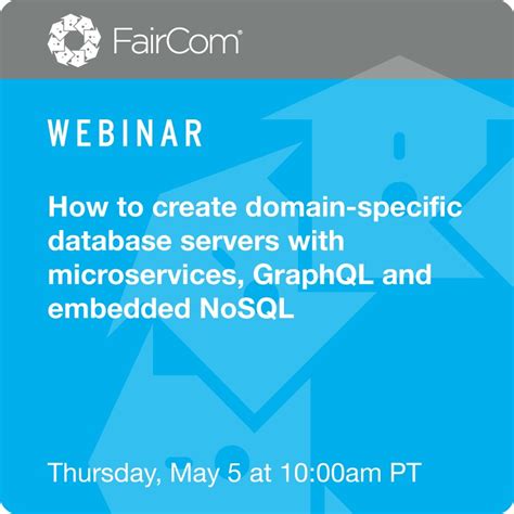 Faircom Corporation On Linkedin Let Us Show You How To Build And Deploy A Lightweight Domain