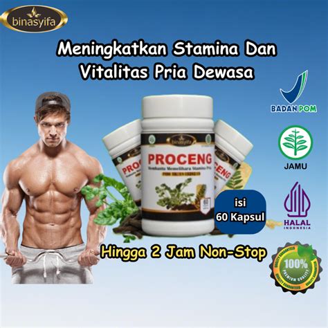 Jual Obat Kuat Pria Dewasa Proceng Herbal Stamina Pria Obat Kuat Dan