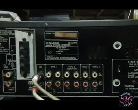 Buy Vintage Kenwood KR-A5070 Powerful home stereo receiver with phono ...