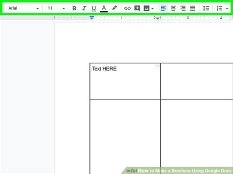 How To Make A Brochure Using Google Docs With Pictures WikiHow