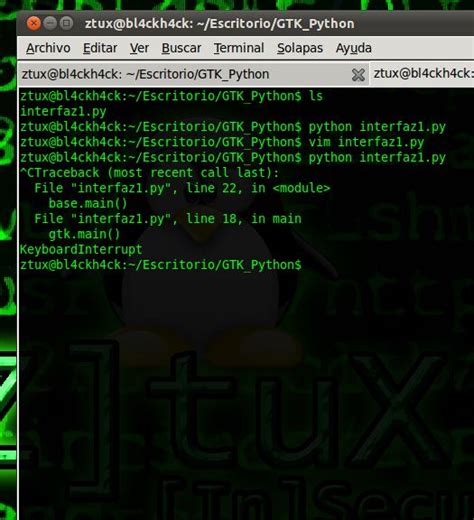 Z tuX s Blog GTK y Python Interfaz gráfica con Python y GTK