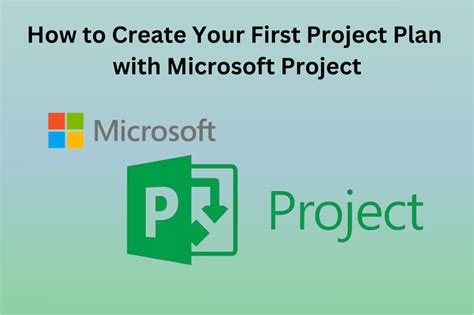 how to create your first project plan with microsoft project yuvaleizik