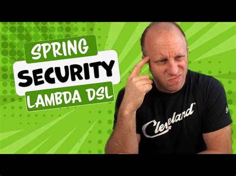 Free Video Spring Boot Security Simplified With Spring Security Lambda Dsl From Dan Vega