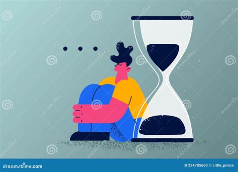 Long Wait Delay Appointment Concept Stock Vector Illustration Of Wait Work 224785660