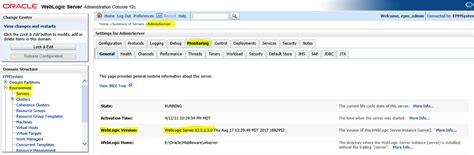 Epm 112 5 Ways To Find Oracle Weblogic Server Version In Epm 112 Epm Zones