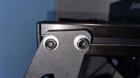 I Installed Sim Labs Integrated Monitor Mount With Three Monitors Its Started Sagging