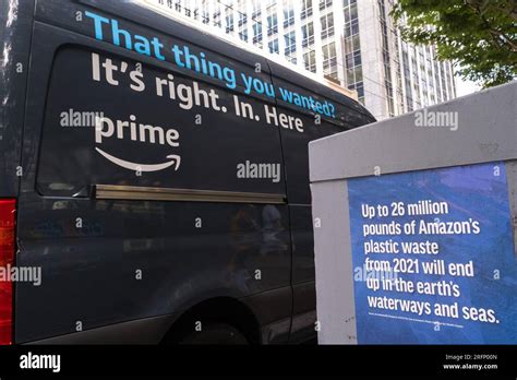 Seattle Usa 4th Aug 2023 An Oceana Plastic Ocean Pollution Ad With