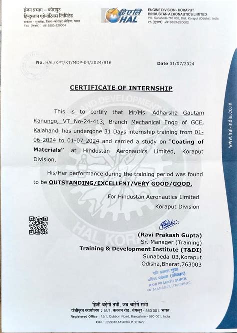 Thrilled To Share That Ive Successfully Completed My Internship At Adarsh Kanungo