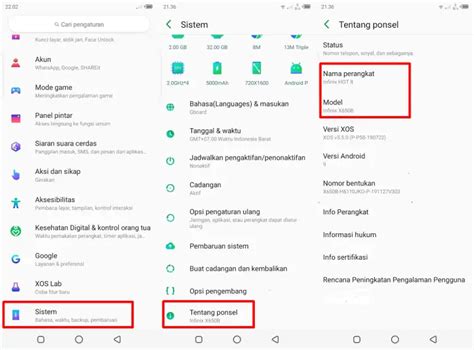 Cara Mengetahui Tipe Hp Infinix Dengan Mudah Dan Cepat TeknoDua