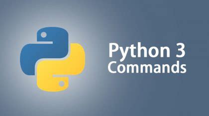 Python Commands Basic To Advanced Commands