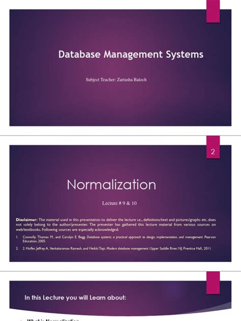 Normalization Pdf Databases Software Design