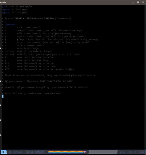 Magit Tutorial Rebase Part I