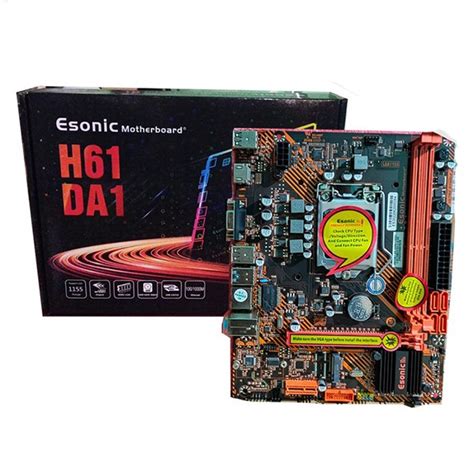 Esonic H61 Motherboard For Intel 3rd And 2nd Gen Processor Technoholic