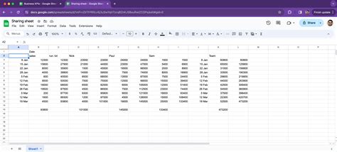 Sharing A Single Tab Ways To Share Google Sheets Data Geckoboard Blog
