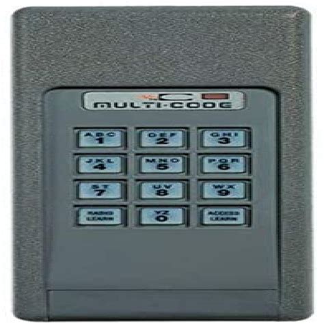 Linear Multi Code4200 4200 Wireless Keyless Entry System 300MHz Frequency Walmart Com