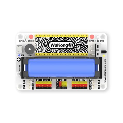 Elecfreaks Wukong2040 Breakout Board For Raspberry Pi Pico