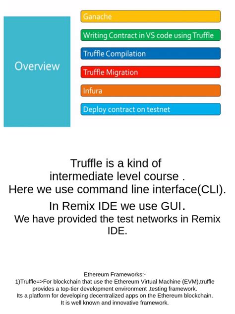 Truffle For Ganache Pdf Integrated Development Environment Computing