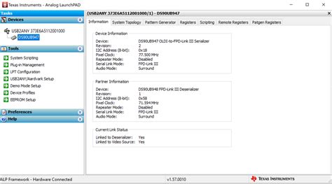 DS UB Q EVM Dual LVDS Support Without Clock Interface Forum Interface TI E E Support