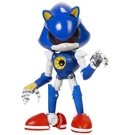 Boneco Articulado Metal Sonic De 6cm Sonic Ri Happy