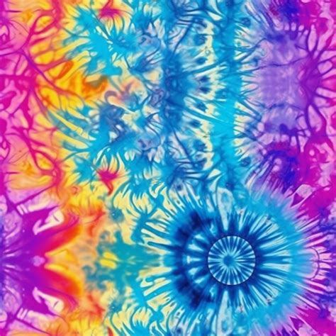 Premium Photo A Close Up Of A Tie Dye Pattern With Many Different