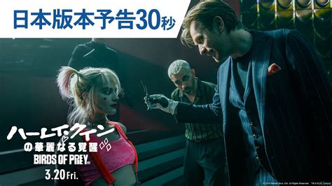 映画『ハーレイ・クインの華麗なる覚醒 Birds Of Prey』日本版本予告30秒 2020年3月20日（金）公開 Youtube