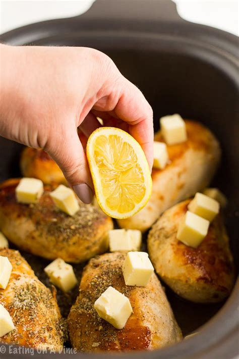Crockpot Lemon Chicken Easy Lemon Chicken Crockpot Recipe