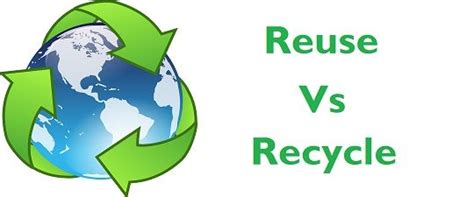 Difference Between Reuse And Recycle With Comparison Chart Key