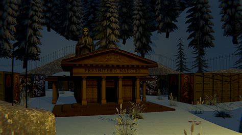 Snowy Village Ps1 Environment By Mcpato
