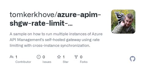 Github Tomkerkhoveazure Apim Shgw Rate Limit Discovery A Sample On How To Run Multiple