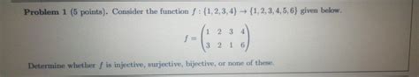 Solved Problem 1 5 Points Consider The Function F