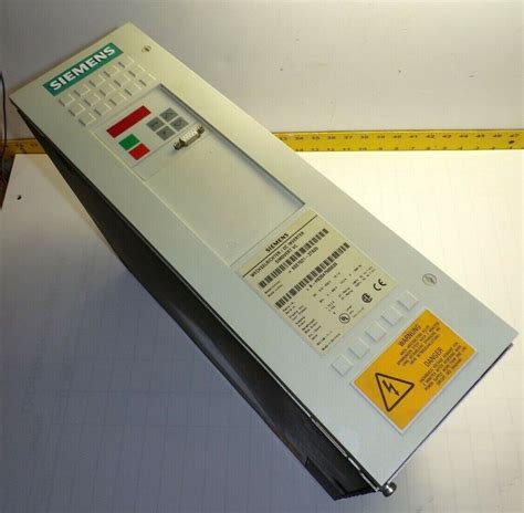 Siemens Simovert Vector Control Dc Inverter 3 Phase 6se7021 3tb20