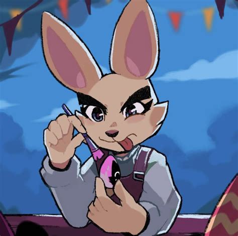 Skye Icon Furry Art Graveyard Rabbit Art