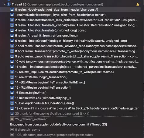 Excbadaccess Crash On Getsizefromheader · Issue 7070 · Realmrealm Swift · Github