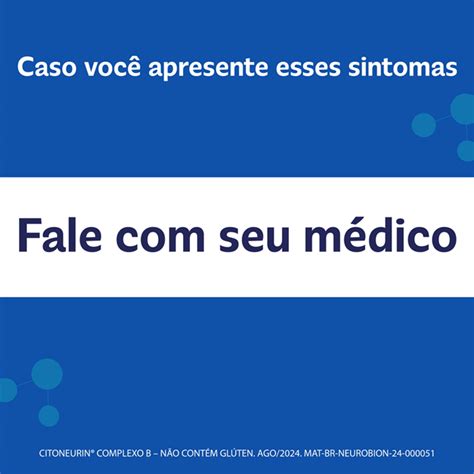 Complexo B Citoneurin 90 Cápsulas Drogarias Pacheco