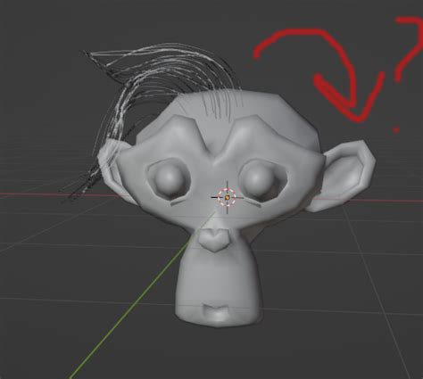 how to duplicate and mirror particle hair on asymmetrical model