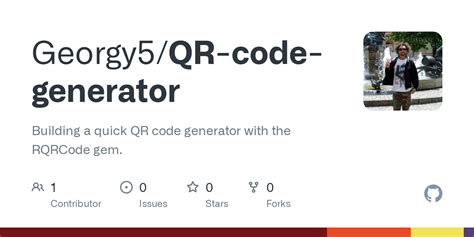 Github Georgy5qr Code Generator Building A Quick Qr Code Generator