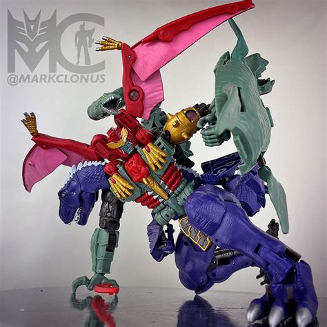 Legacy United Commander Magmatron Behind The Scenes And Official In Hand
