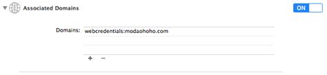 Objective C Comappledeveloperassociated Domains Issue When