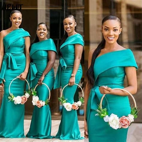 Black Bridesmaid Dresses With Blue Sash