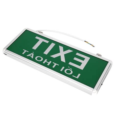 Led Emergency Exit Lighting Sign Safety Indicator Vicedeal