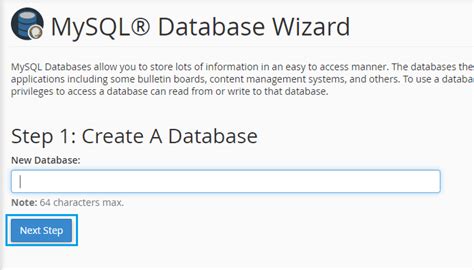 how to create a database in cpanel etechsupport medium