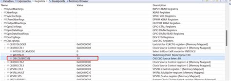Tms320f2800156 Q1 Default Value For Oscclksrcsel In The Clksrcctl1