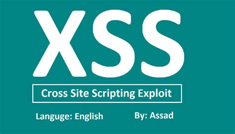 Website Security Xss Cross Site Scripting Exploit English
