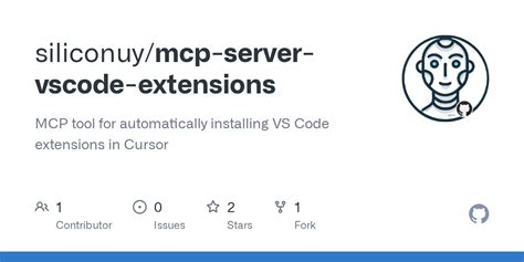 Github Siliconuymcp Server Vscode Extensions Mcp Tool For Automatically Installing Vs Code