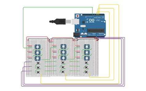 Circuit Design Tic Tac Toe Tinkercad