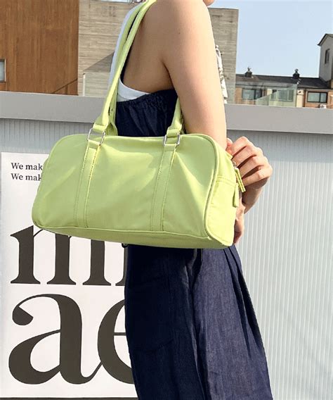 뮤트 바게트 숄더백 3color 에이블리