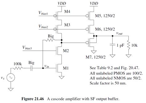 Chapter 21 Amplifierscommon Source Amplifier With Source Resistor的坏处和限制 Csdn博客