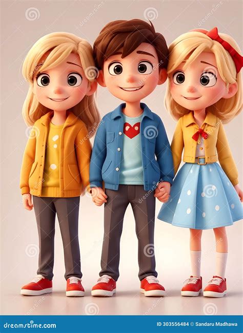 Three Friends One Portrait A Lesson In Love And Happiness Two Girls